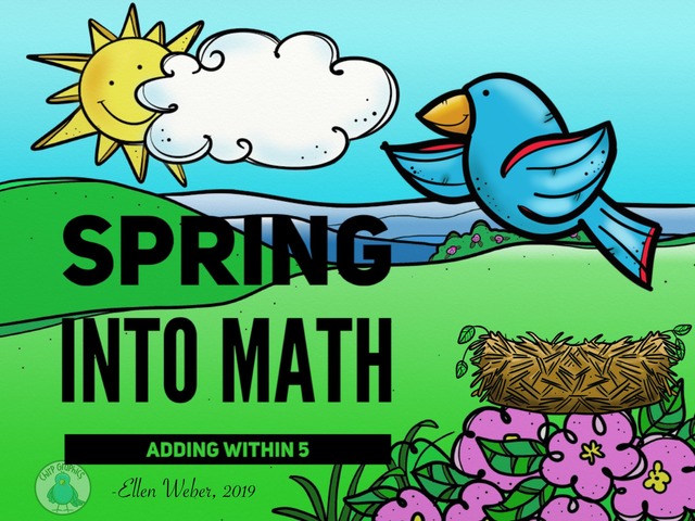 Spring Into Math - Adding Within 5 Free Activities online for kids in ...