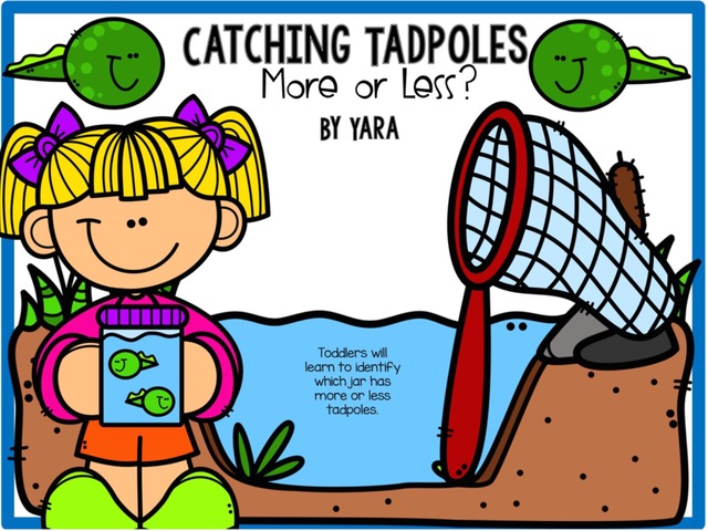 Catching Tadpoles - More Or Less? Counting | Math Games | TinyTap