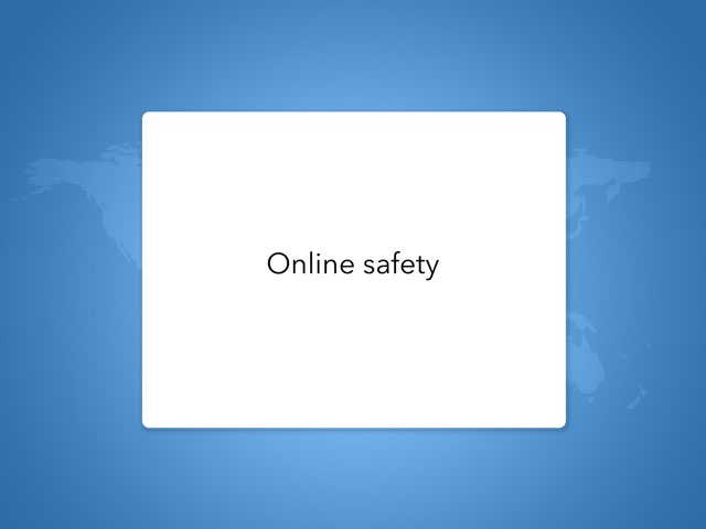 Online Safety Free Activities online for kids in 3rd grade by Rv Vr
