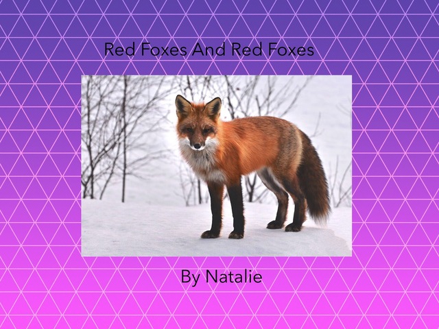 Red Fox Free Activities online for kids in 1st grade by Natalie