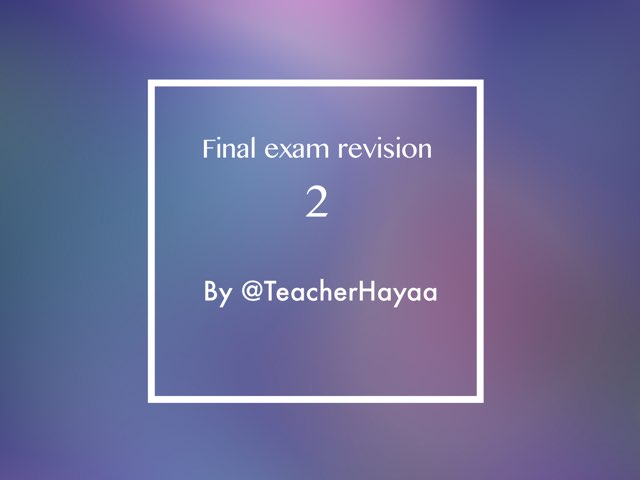 Short Final Revision Free Activities online for kids in 2nd grade by ...