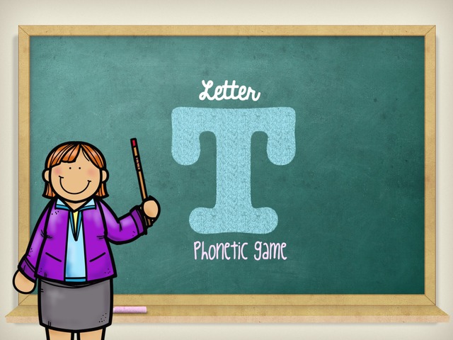 Letter T. Phonetic Game Juegos online gratis para niños en la guardería ...