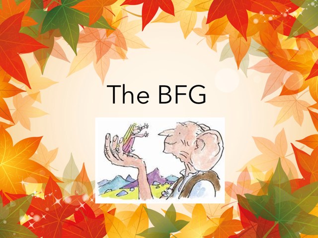 BFG Simple Sentences Free Games online for kids in Nursery by Laura Simpson