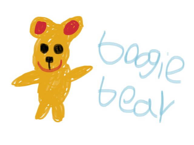 Boogie Bear's English Game: Level 1 Free Games online for kids in Nursery by Neve Irvine