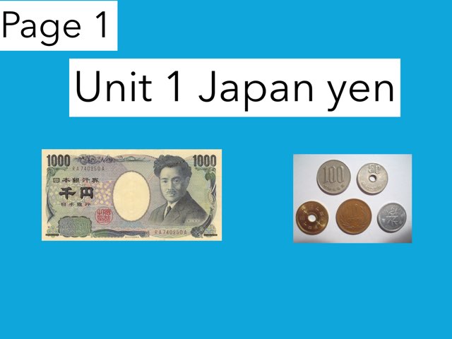 Book Money Asia 1 Free Activities online for kids in 1st grade by ...