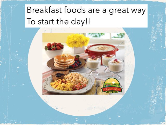 Breakfast Foods Free Activities online for kids in Kindergarten by ...