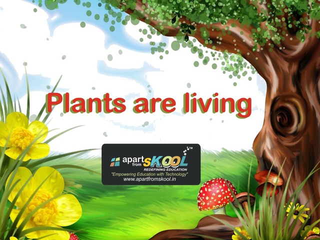 Plants Are Living Free Activities online for kids in 3rd grade by apart ...
