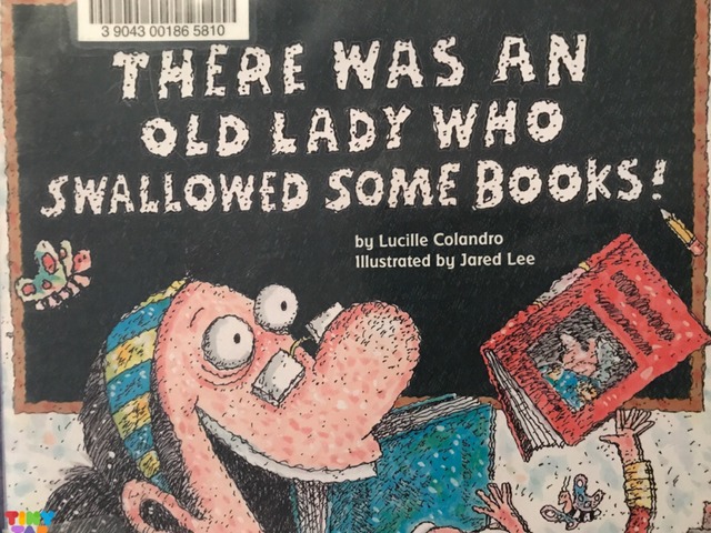 There Was An Old Lady Who Swallowed Some Books! Free Activities online ...