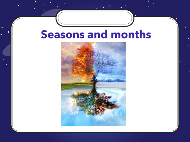 Seasons Free Activities online for kids in 4th grade by Ilona Zaturskytė