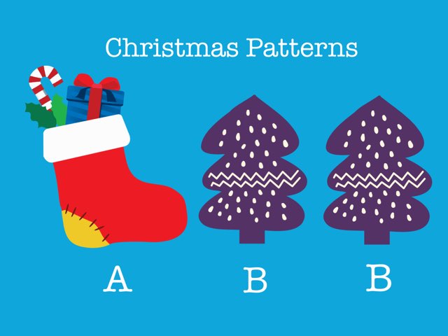 Christmas Patterns Free Activities online for kids in 1st grade by ...
