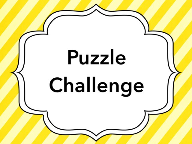 Puzzle Challenge Free Games online for kids in Pre-K by Julia McAndrew