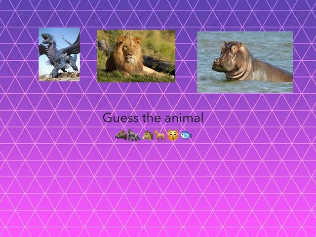 Guess The Animal Free Games online for kids in Nursery by Jack