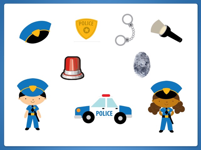Police Free Games online for kids in Nursery by Melissa Chavez