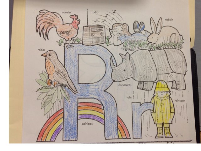 Letter R Free Games online for kids in Pre-K by Christine Snow