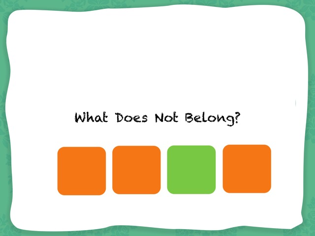 What Does Not Belong - Colours Free Games | Activities | Puzzles ...