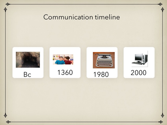 Communication Timeline Free Activities online for kids in 2nd grade by ...