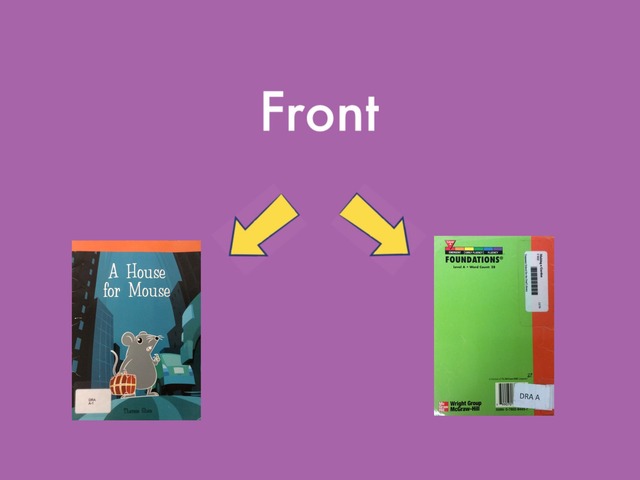 Front Or Back — Text Only Free Activities online for kids in ...