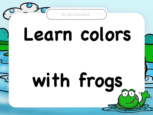 Learn Colors With Frogs | Math Games | TinyTap