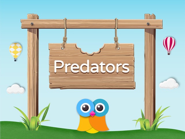 Wikids - Animals: Predators Free Games online for kids in Nursery by Wikids