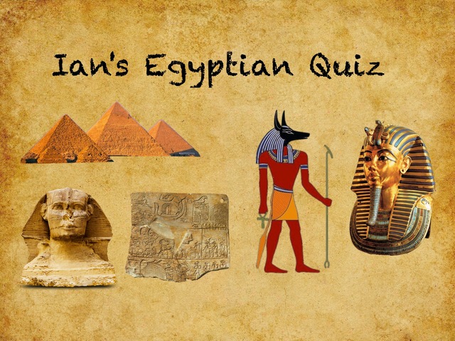 Ian's Egyptian Quiz Free Activities online for kids in 3rd grade by Ian ...