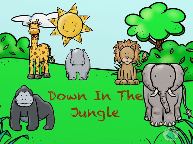 Down In The Jungle | Online Activities | Language Studies (Native ...