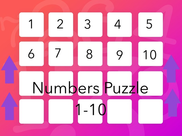 Numbers Puzzle 1-10 Free Games | Activities | Puzzles | Online for kids ...