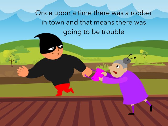 There's A Robber In Town Free Activities online for kids in ...