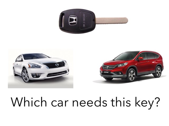 Cars And Keys Free Activities online for kids in Kindergarten by Julie ...