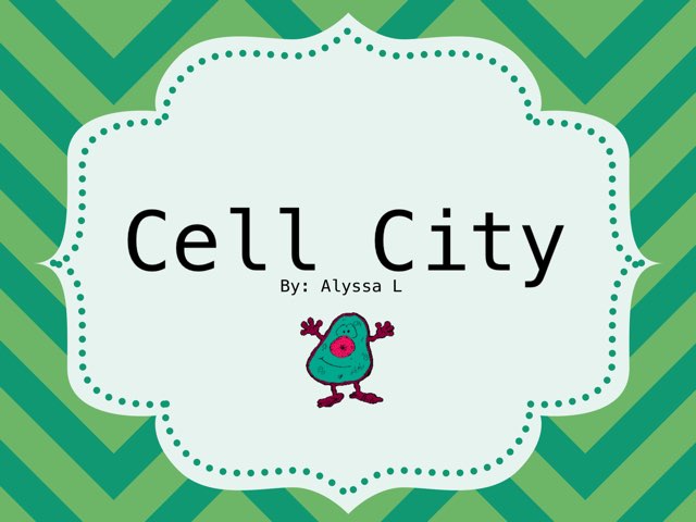 Cell City Free Games online for kids in Nursery by H2 ALLL