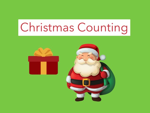 Christmas Counting Free Games online for kids in Pre-K by Jessica Rogers