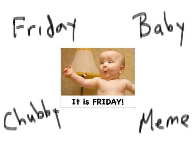 Chubby Friday Free Games online for kids in Nursery by Moshe Rosenberg