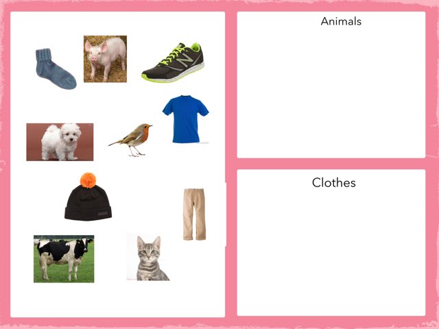 Clothing And Animal Sort Free Games online for kids in Nursery by ...