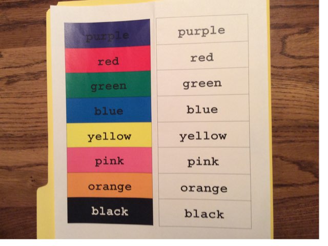 Color Words Free Activities online for kids in Kindergarten by Yvonne ...