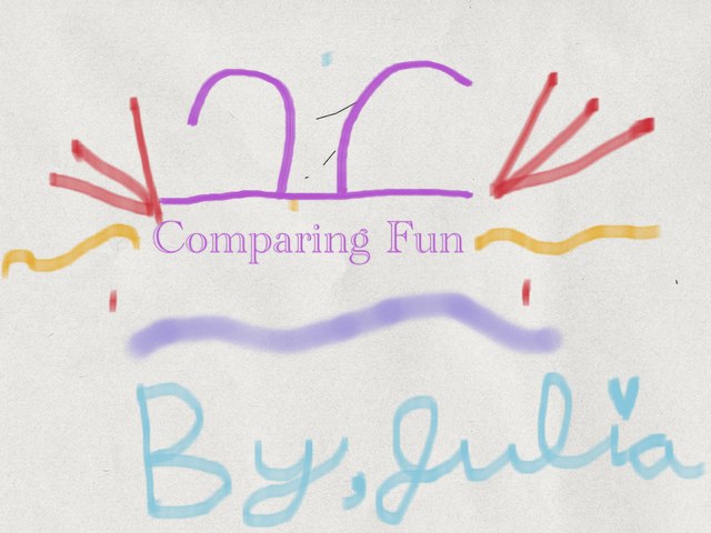 Comparing Fun Free Games online for kids in Nursery by Leanne Forrest