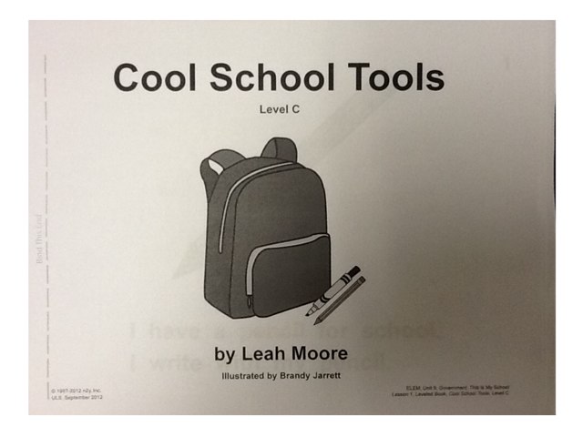 Cool School Tools Free Activities online for kids in Kindergarten by ...