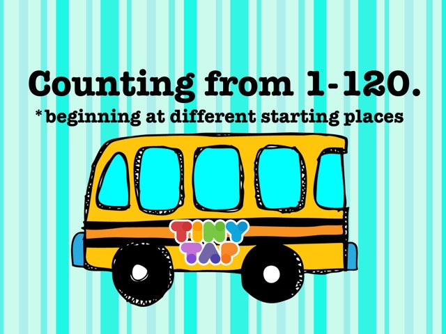 Counting 1-120 | Game | TinyTap