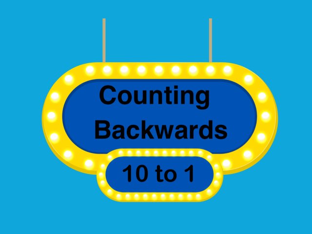 TinyTap | Counting Backwards | Math