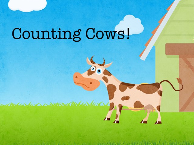 Counting Cows! Free Games online for kids in Pre-K by Jelynn Smith