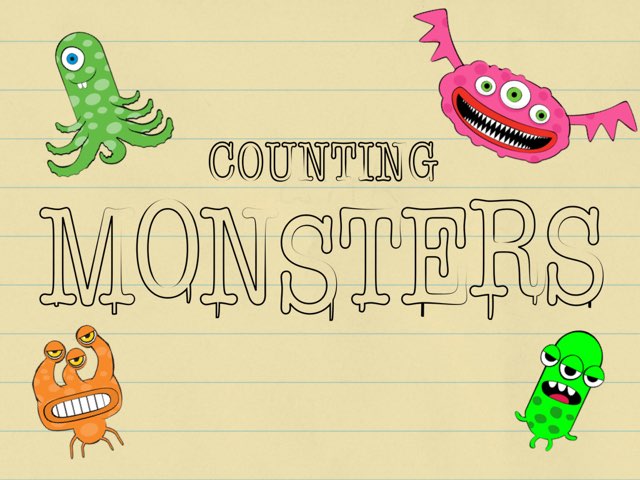 Counting Monsters Free Games | Activities | Puzzles | Online for kids ...