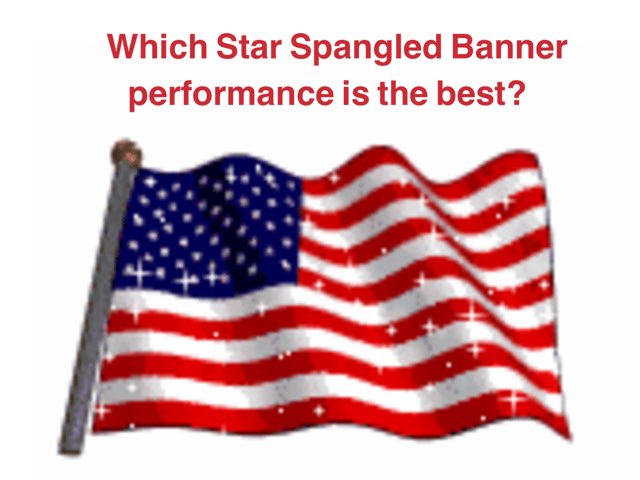 Critique The Star Spangled Banner Free Activities online for kids in ...