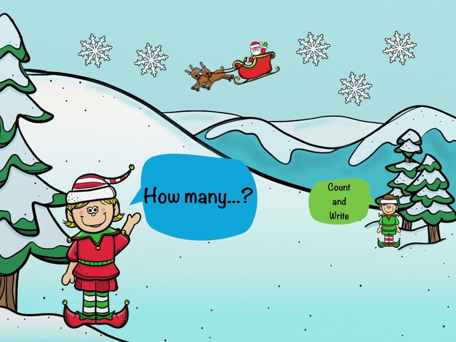 Christmas Numbers 0-10 Free Games online for kids in Nursery by Carmen ...