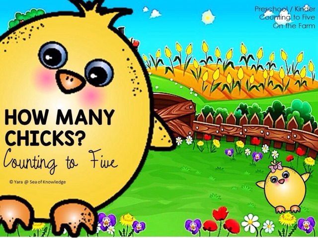 How Many Chicks Are There? - Counting To 5 Free Games online for kids ...
