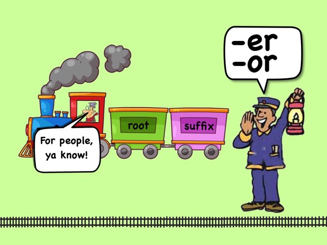Suffixes: -er/-or Free Activities online for kids in 1st grade by Ellen ...