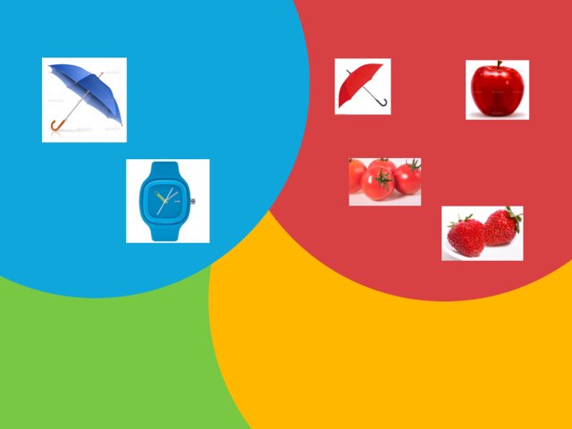 Select the red objects Free Games online for kids in Nursery by Dessire ...