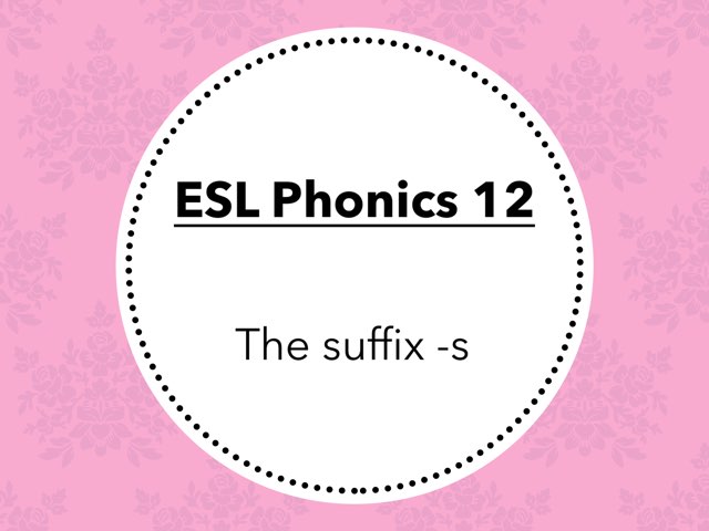 ESL Phonics 12 Free Games online for kids in Pre-K by Maggie Hackenberger