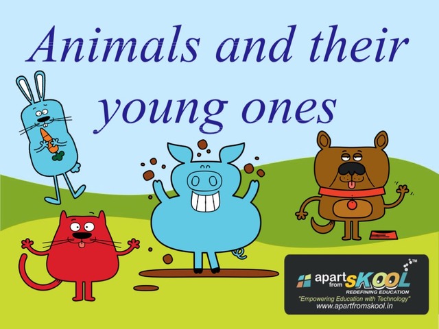 Animals & Their Young Ones Free Games | Activities | Puzzles | Online ...