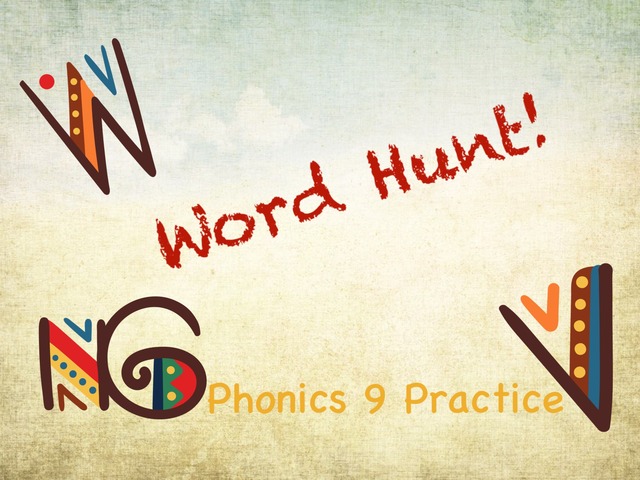 Word Hunt Phonics 9 Practice Free Activities online for kids in 1st ...