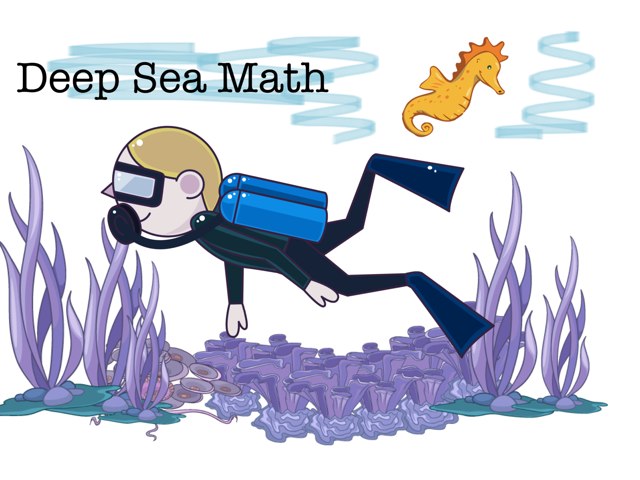 Deep Sea Math Free Games online for kids in Pre-K by Susan Brooks-Young