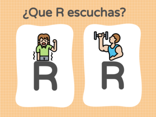 Diferenciamos R de RR Juegos online gratis para niños en preescolar por ...