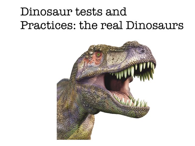 Dinosaur Tests And Practices: The Real Dinosaurs Free Games online for ...